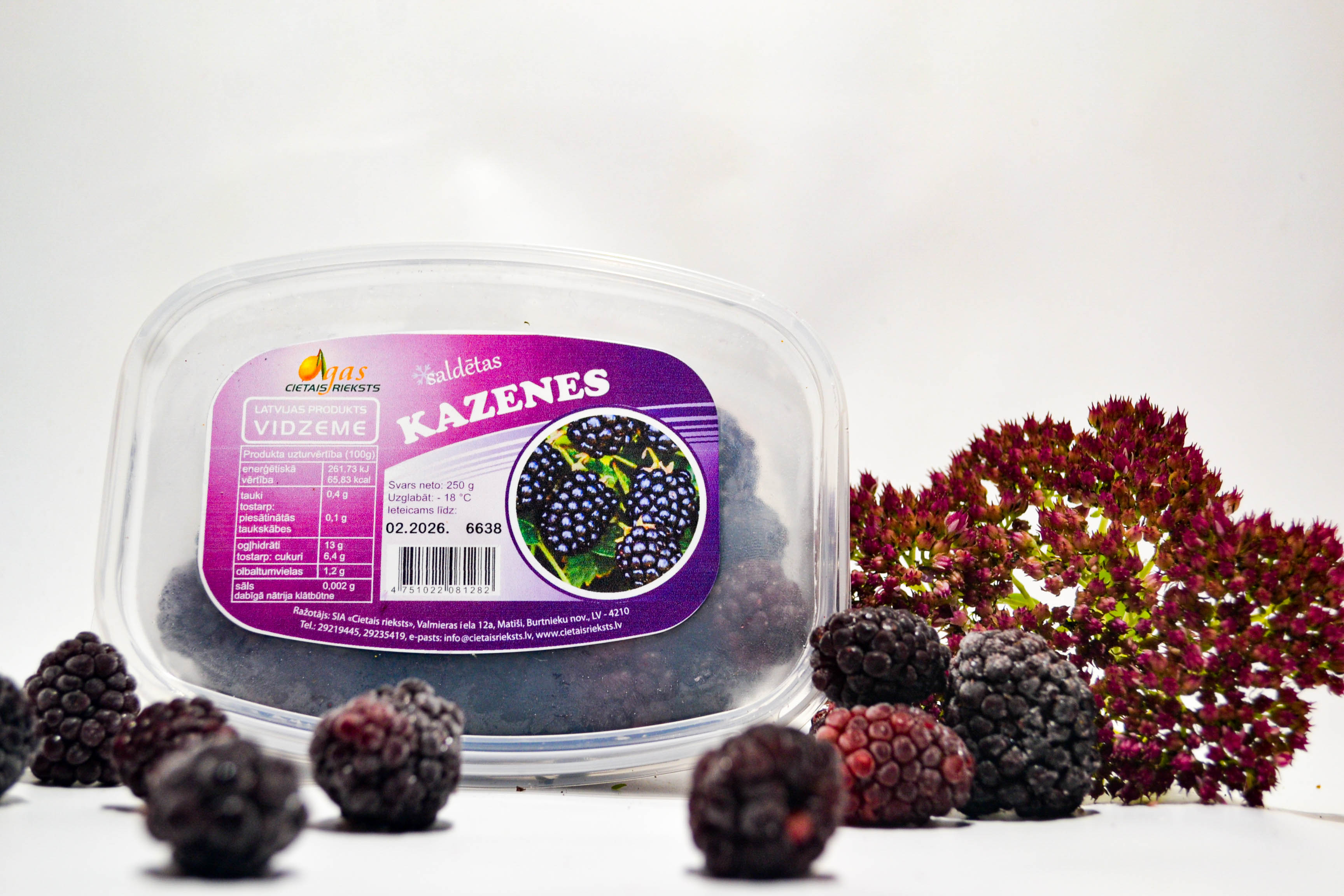 BIO KAZENES (saldētas) – Cietais Rieksts