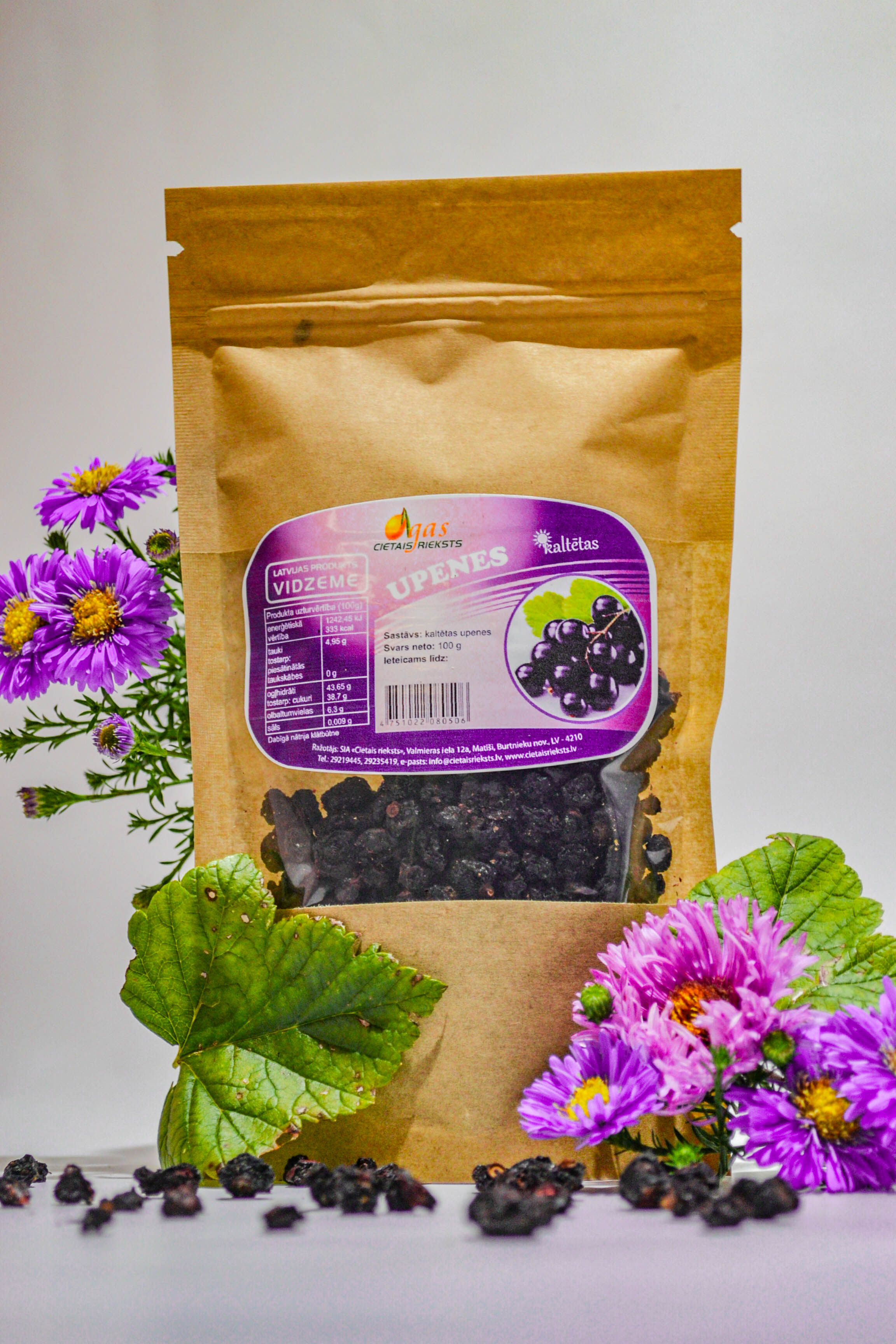 UPENES (kaltētas) – Cietais Rieksts